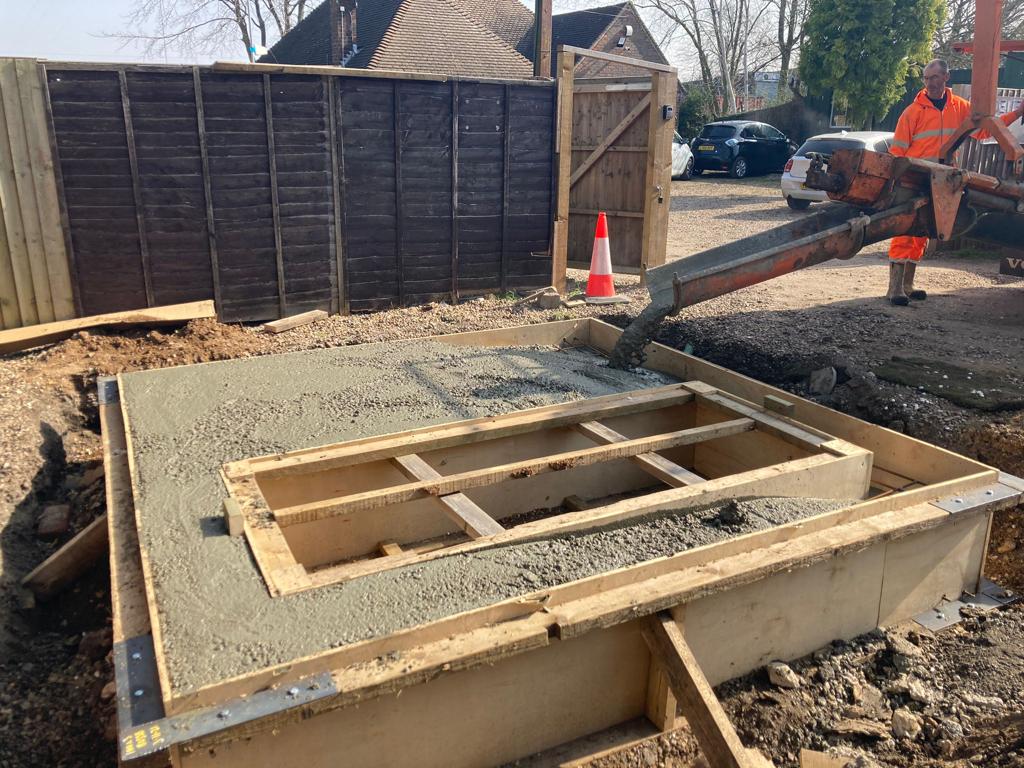 Substation Groundwork Contractors Southampton Prepare Base for ...